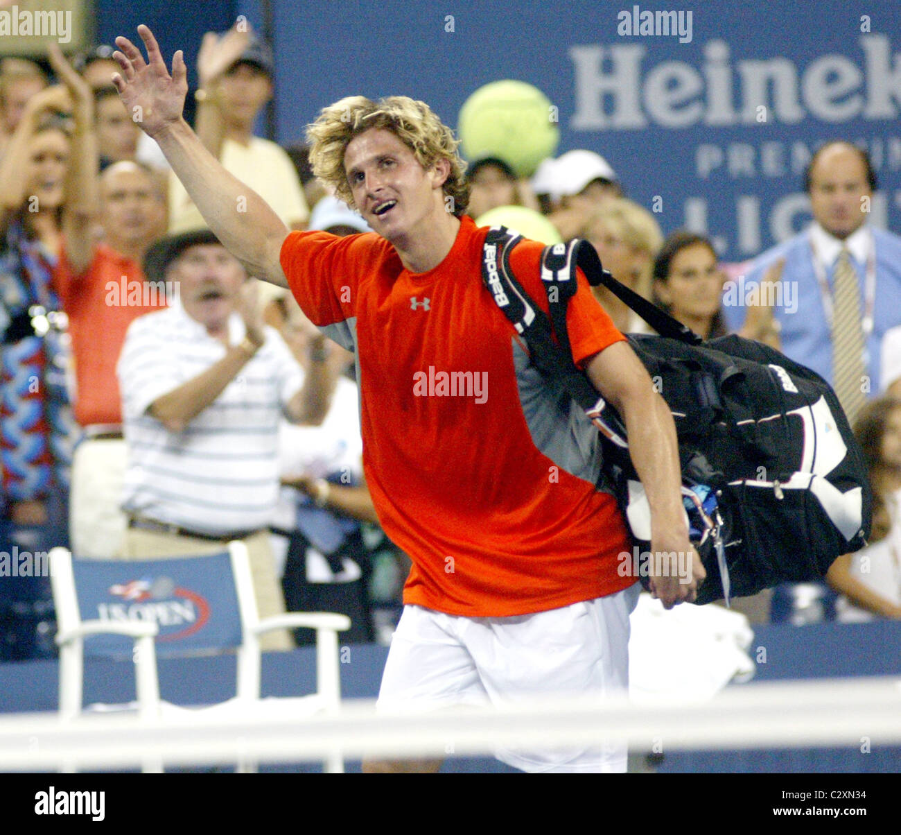 Igor Andreev 2008 US Open - Day 9 New York City, USA - 02.09.08 Stock ...