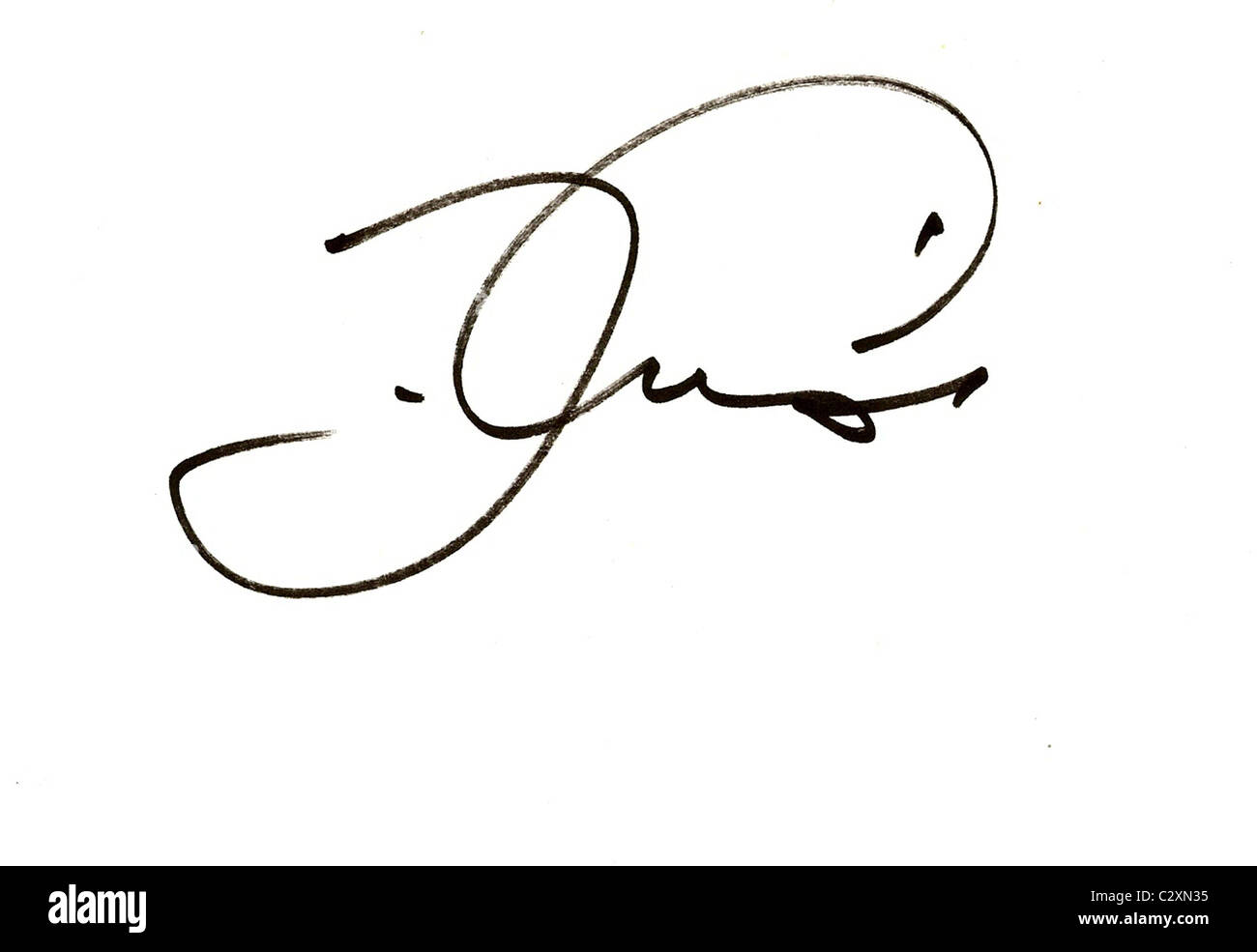 Tom Cruise autograph USA - 2008 Ray Filmano Stock Photo: 36237353 - Alamy