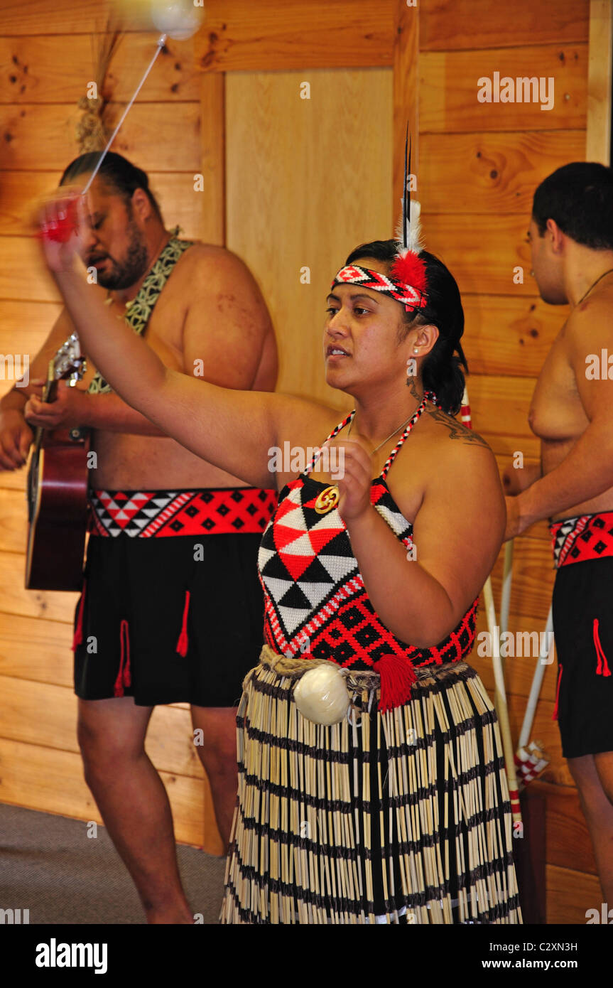 Whakarewarewa maori village hi-res stock photography and images - Alamy
