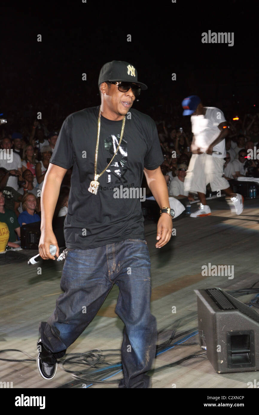 Jay Z 2008 Rock the Bells at Jones Beach Theatre Wantagh, New York - 03 ...