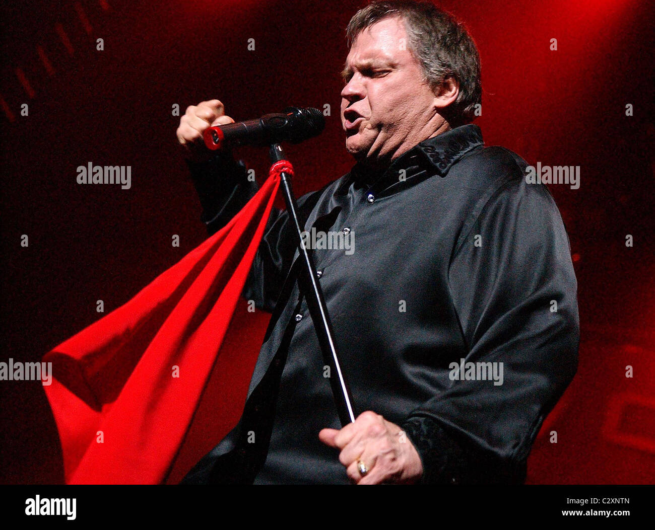Meatloaf performing in concert at the Heineken Music Hall as part of ...