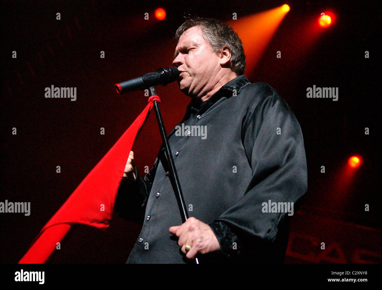 Meatloaf performing in concert at the Heineken Music Hall as part of ...