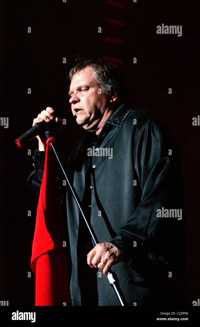Meatloaf performing in concert at the Heineken Music Hall as part of ...