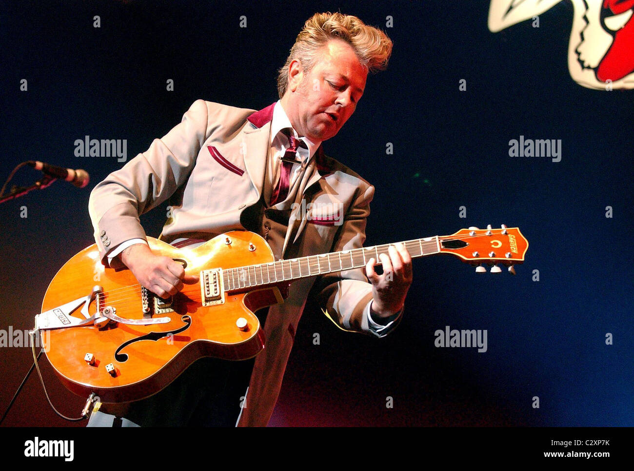 Brian Setzer Stray Cats performs a sold out concert as part of their ...