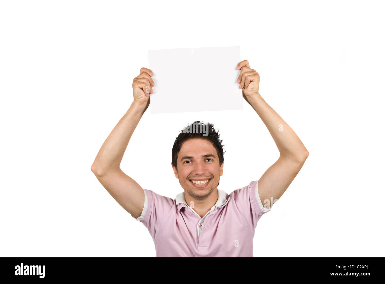 Male model arms behind head hi-res stock photography and images - Alamy