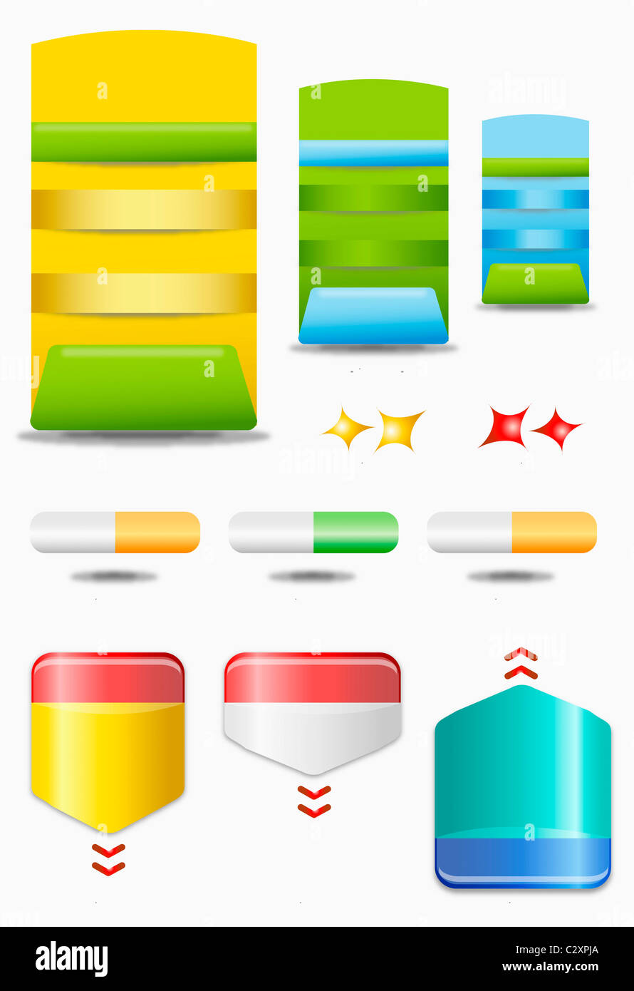 Presentation and application Cut Out Stock Images & Pictures - Alamy