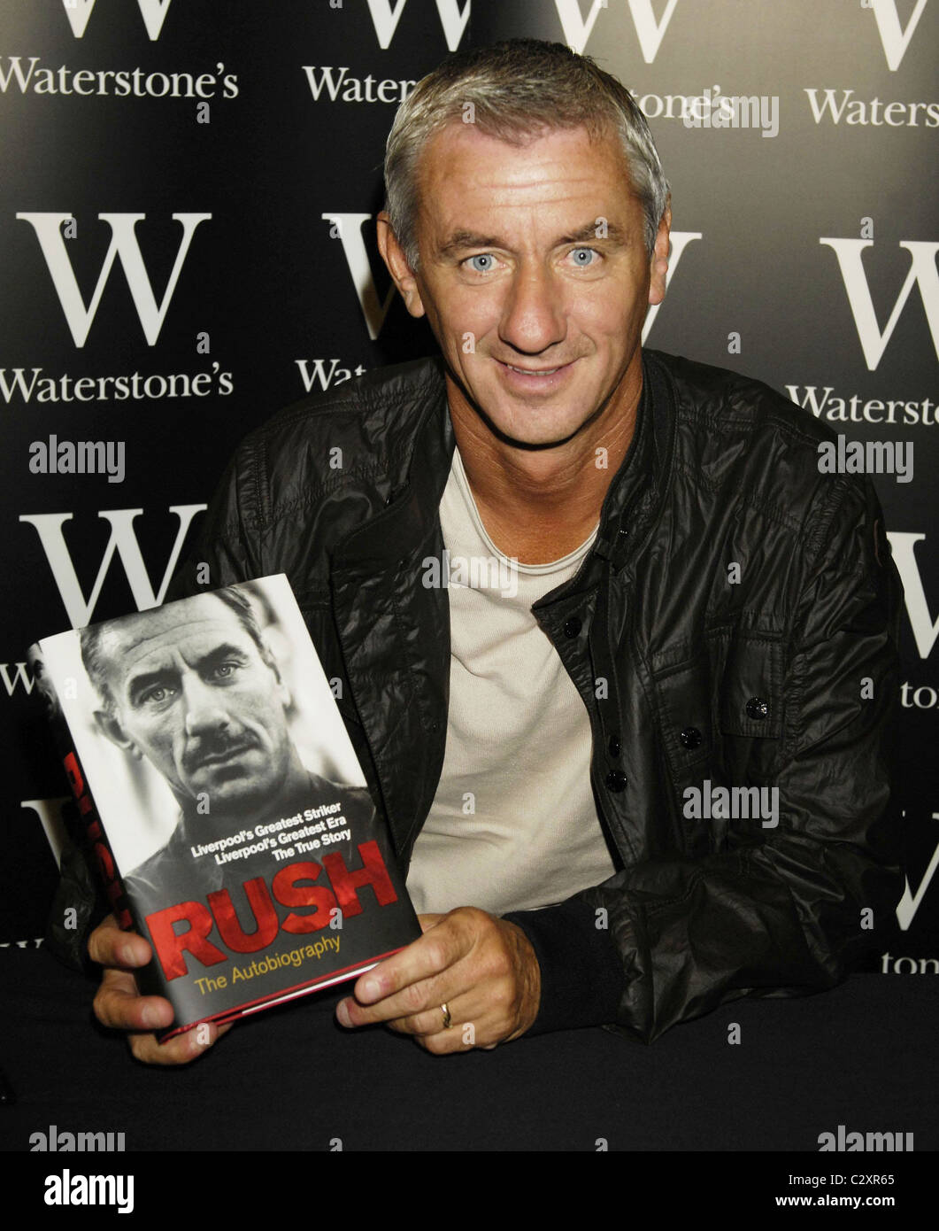 Ian Rush signs copies of his book 'Rush: The Autobiography' at ...