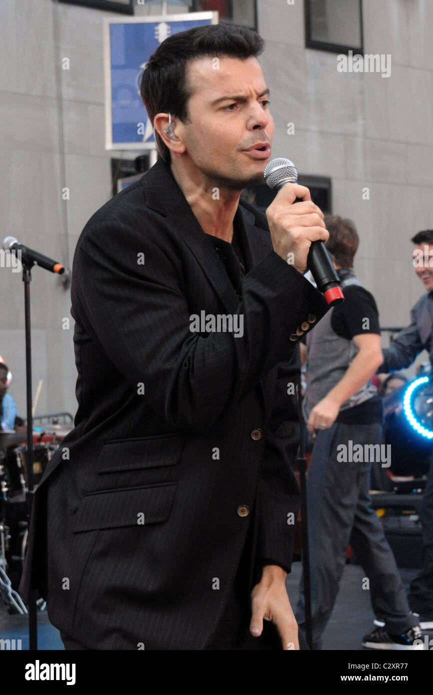 Jordan Knight New Kids on the Block perform live on 'The Today Show's ...