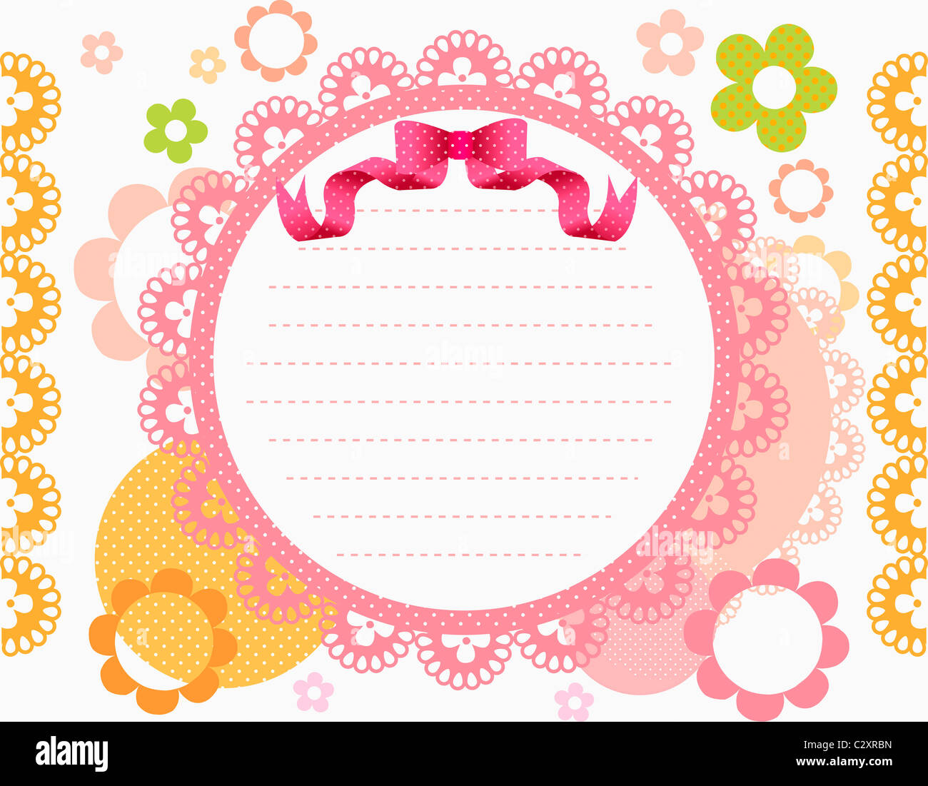 fancy letter paper backdrop Stock Photo - Alamy
