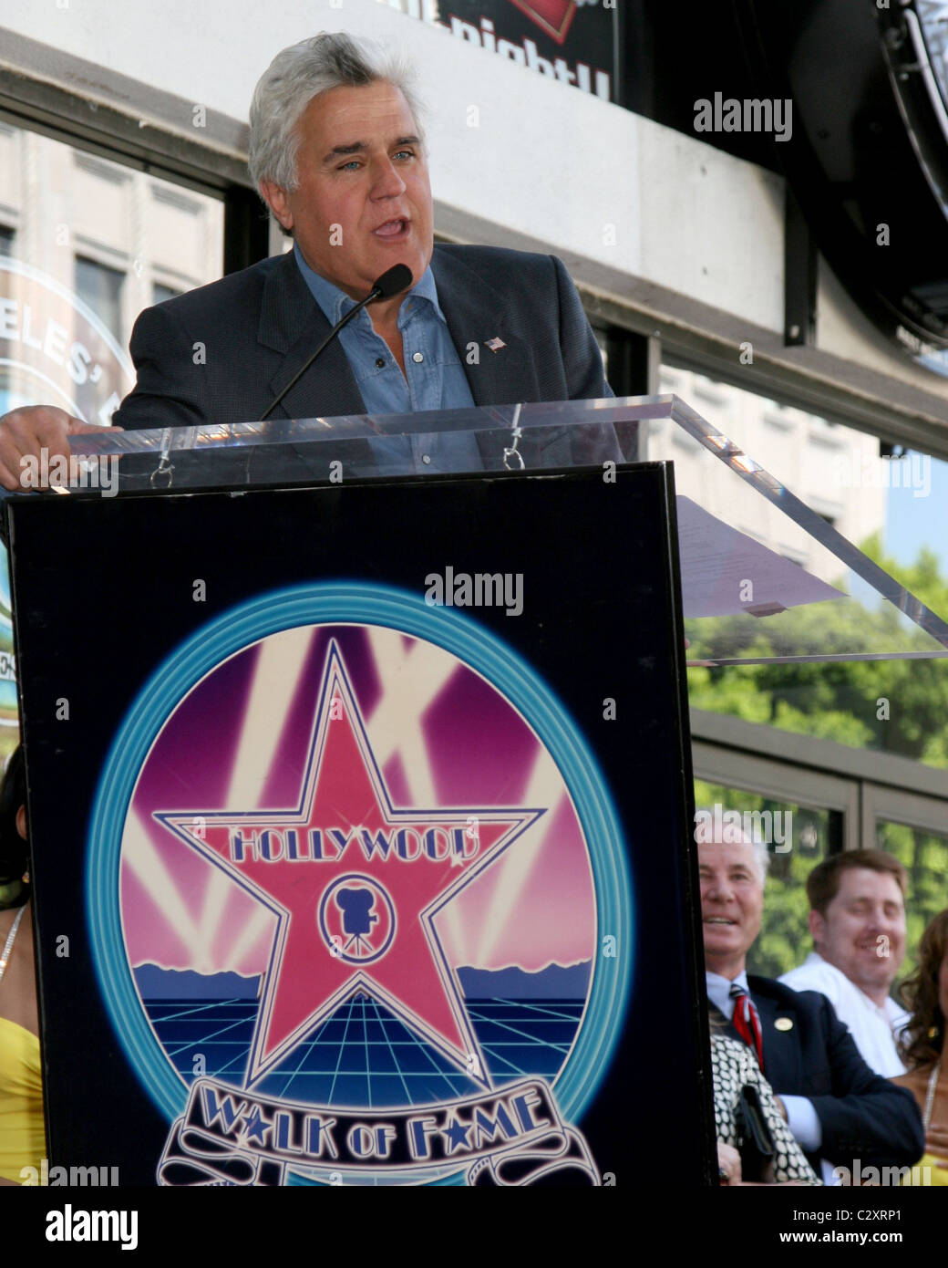 Jay Leno Howie Mandel is honored with a star on the 'Hollywood Walk of ...