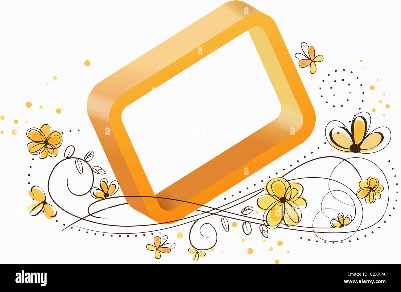 eco friendly mood frame design Stock Photo - Alamy