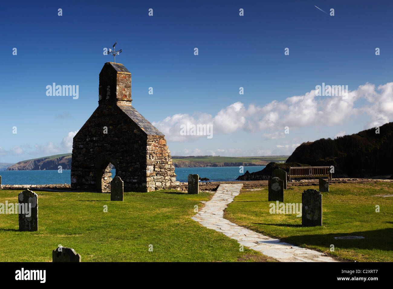 St brynach ruined church hi-res stock photography and images - Alamy