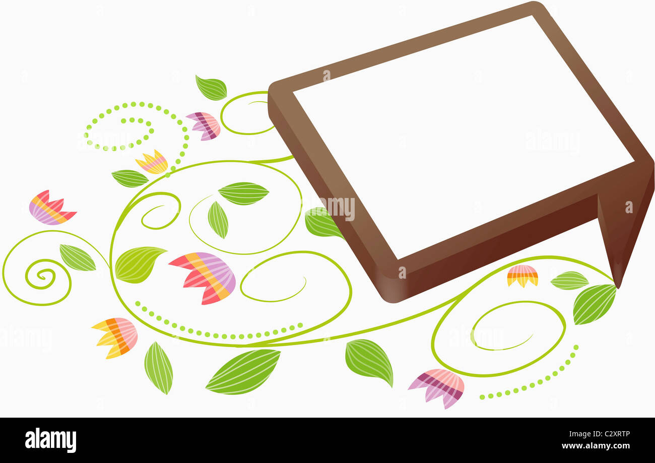 eco friendly mood frame design Stock Photo - Alamy