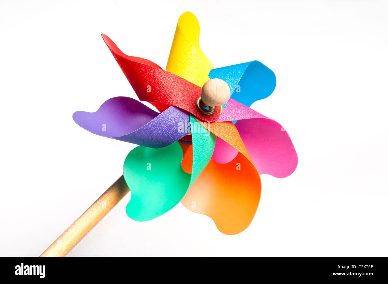 colorful plastic pinwheel Stock Photo - Alamy
