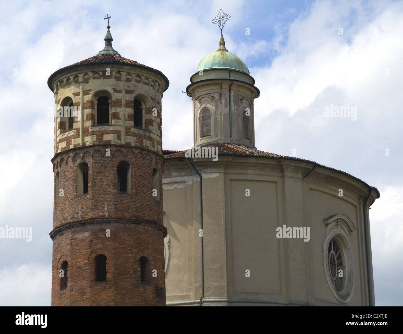 Church Towers, Asti, Piedmont, Italy Stock Photo - Alamy