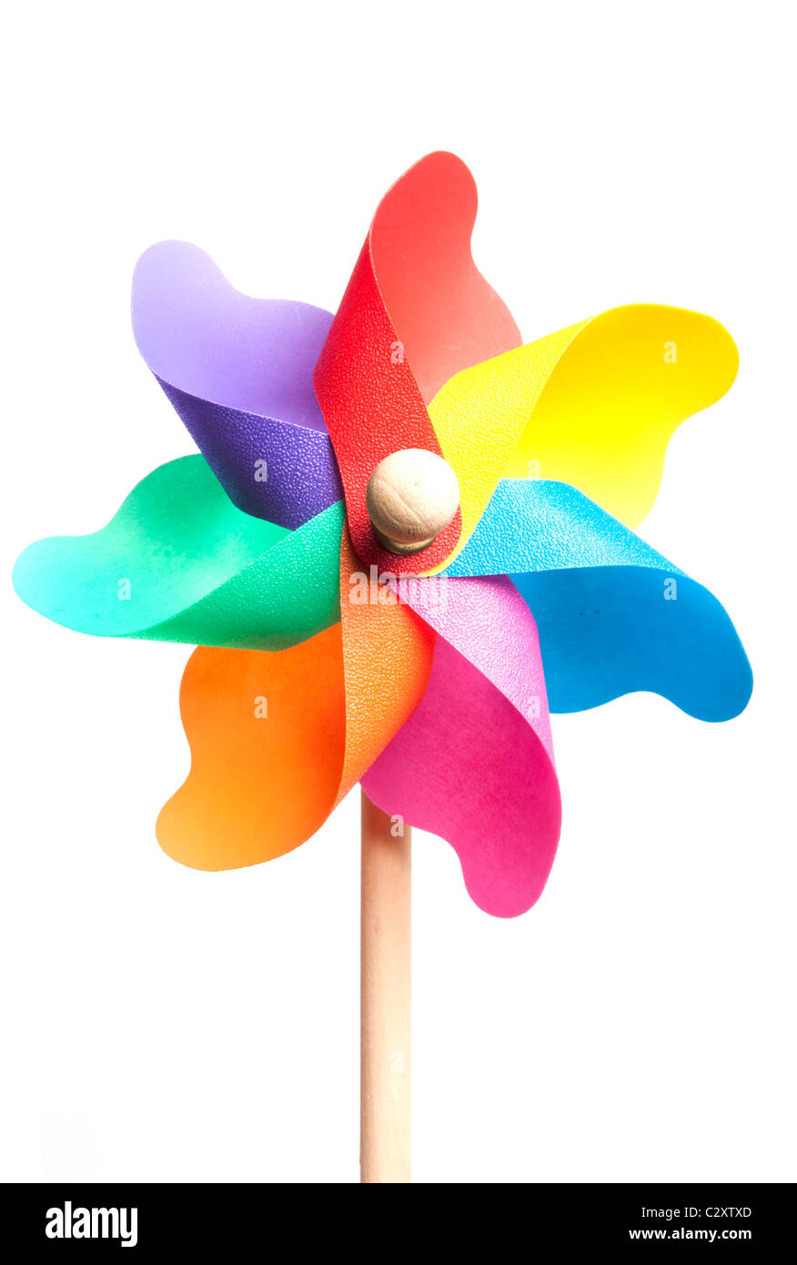 colorful plastic pinwheel Stock Photo - Alamy