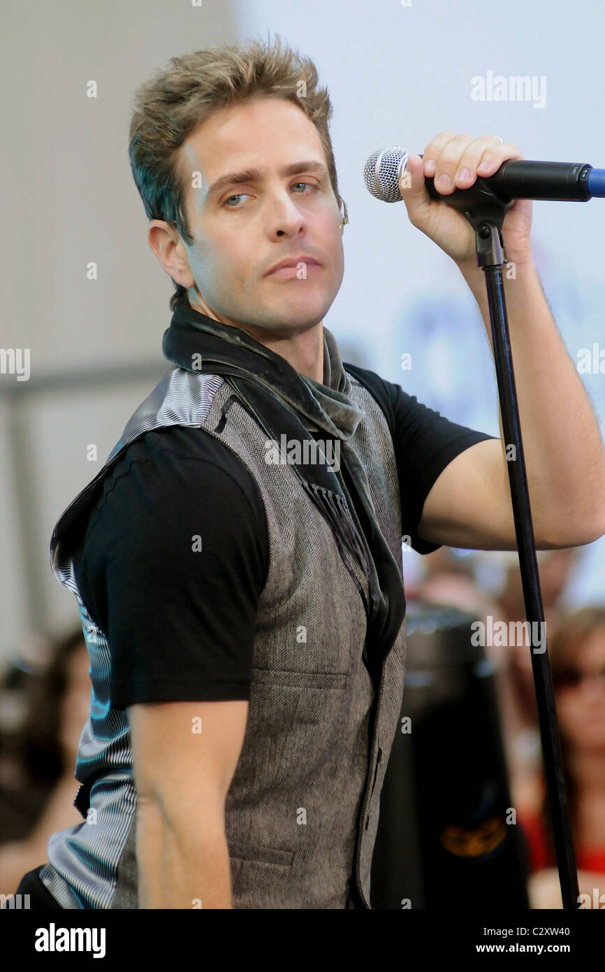 Joey McIntyre New Kids on the Block perform live on 'The Today Show's ...