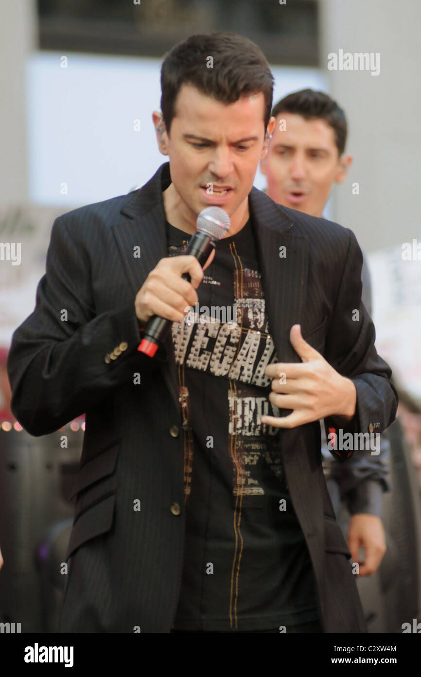 Jordan Knight New Kids on the Block perform live on 'The Today Show's ...