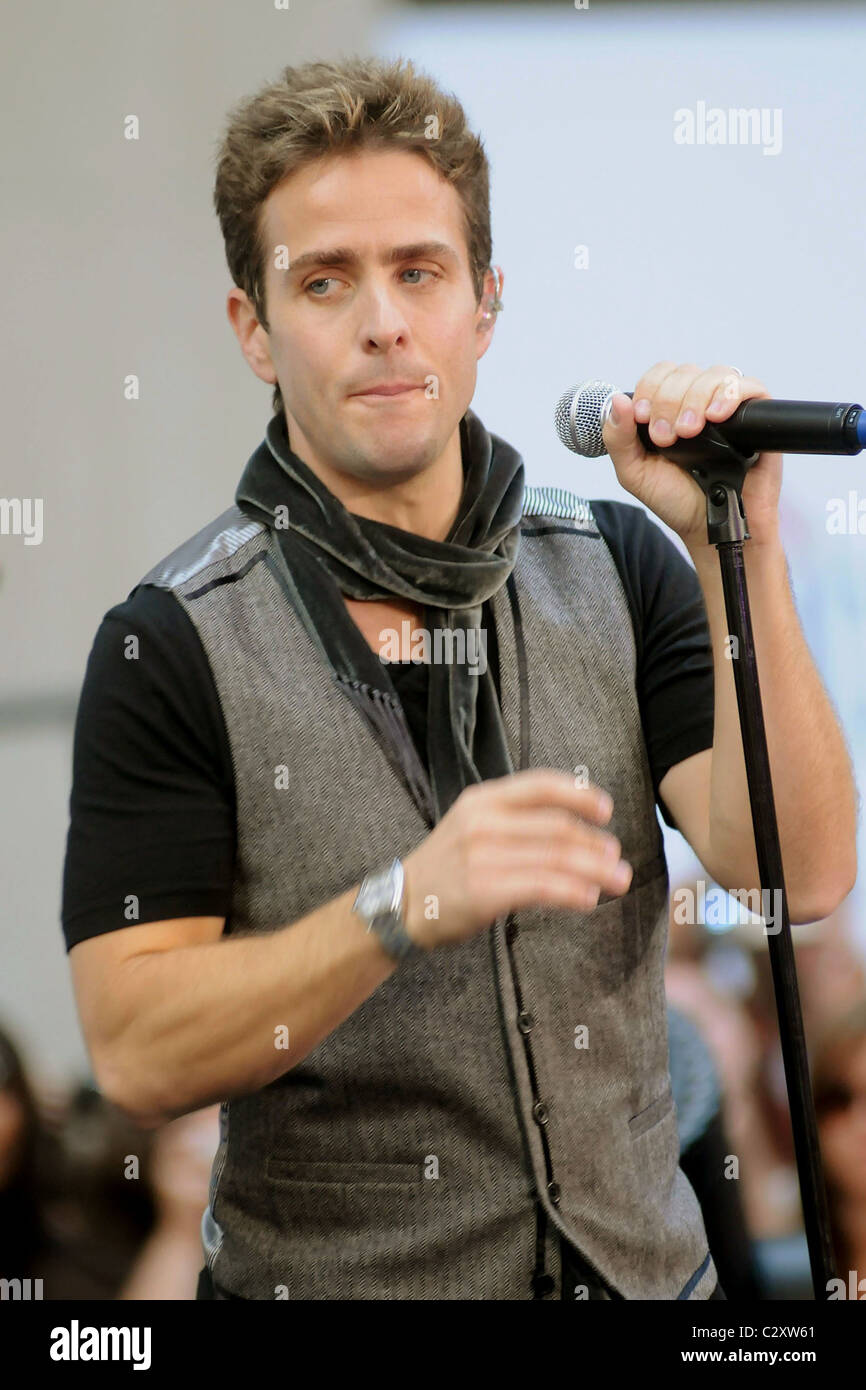 Joey McIntyre New Kids on the Block perform live on 'The Today Show's ...