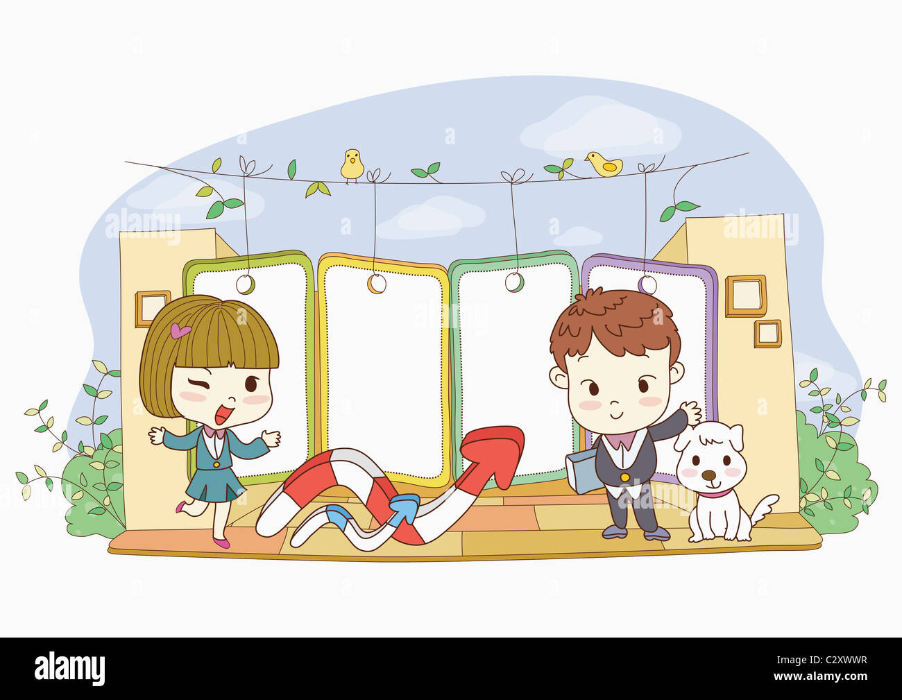 education and children's school life Stock Photo - Alamy