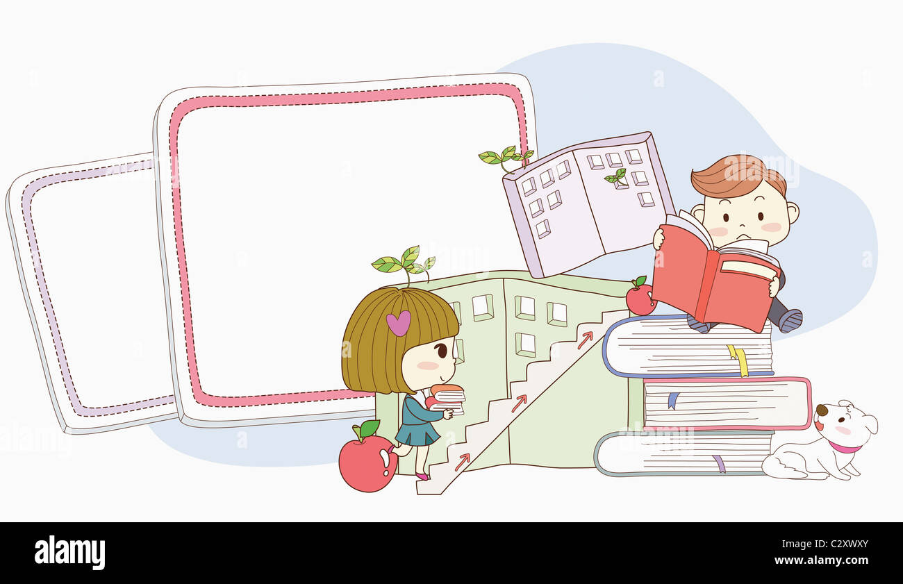 education and children's school life Stock Photo - Alamy