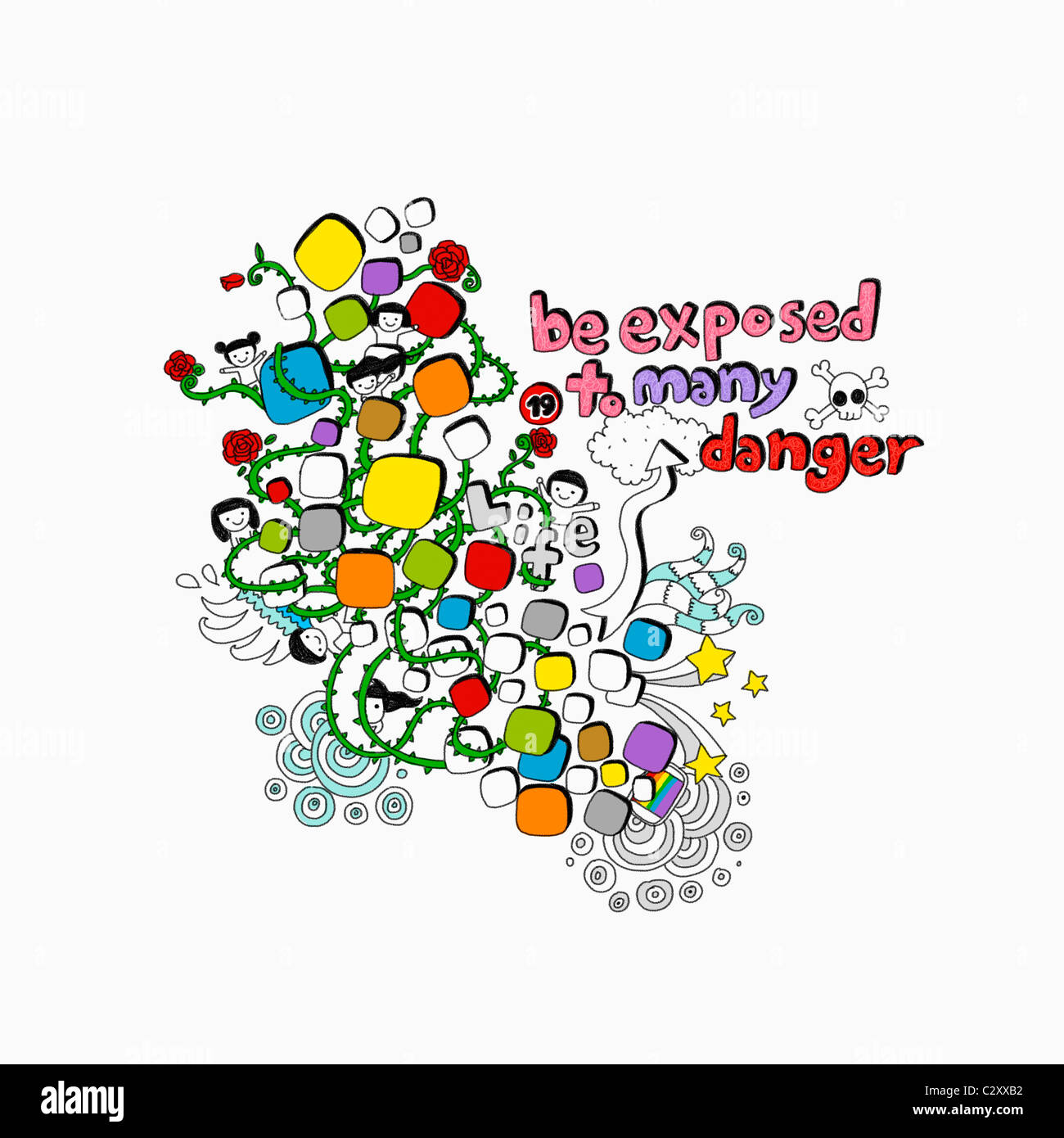 danger things in life Stock Photo - Alamy