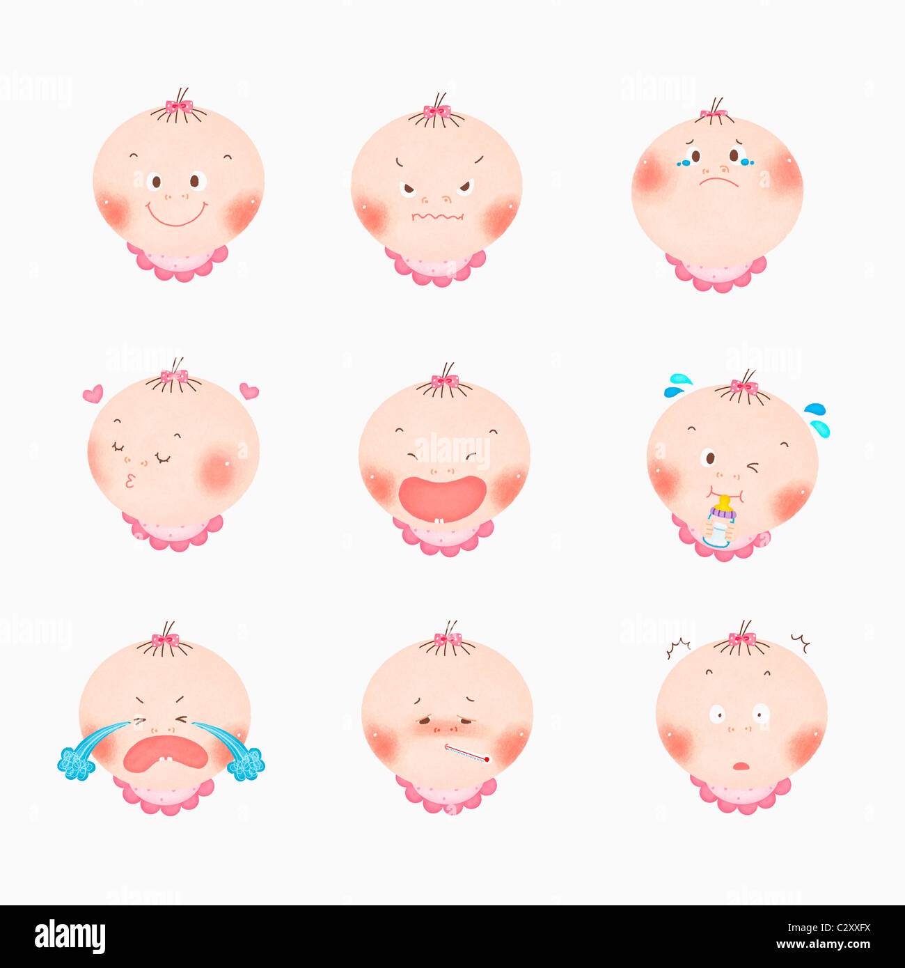 various types of expression Stock Photo - Alamy