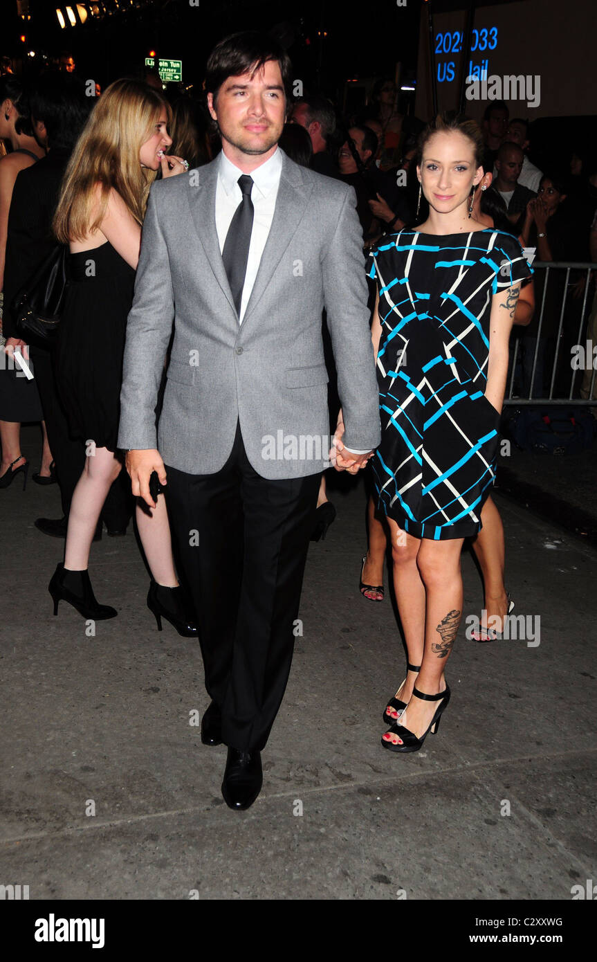 Matthew Settle and Naama Settle Mercedes-Benz Fashion Week Spring 2009 ...