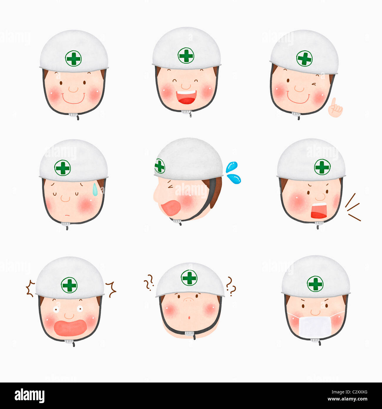 various types of expression Stock Photo - Alamy