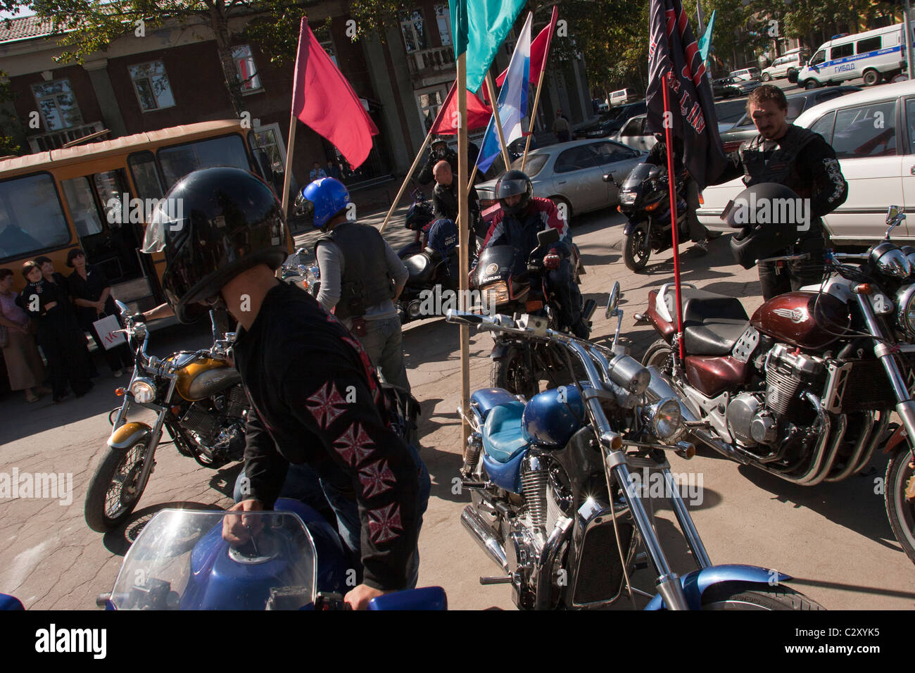 Motorcycle Gang High Resolution Stock Photography and Images - Alamy