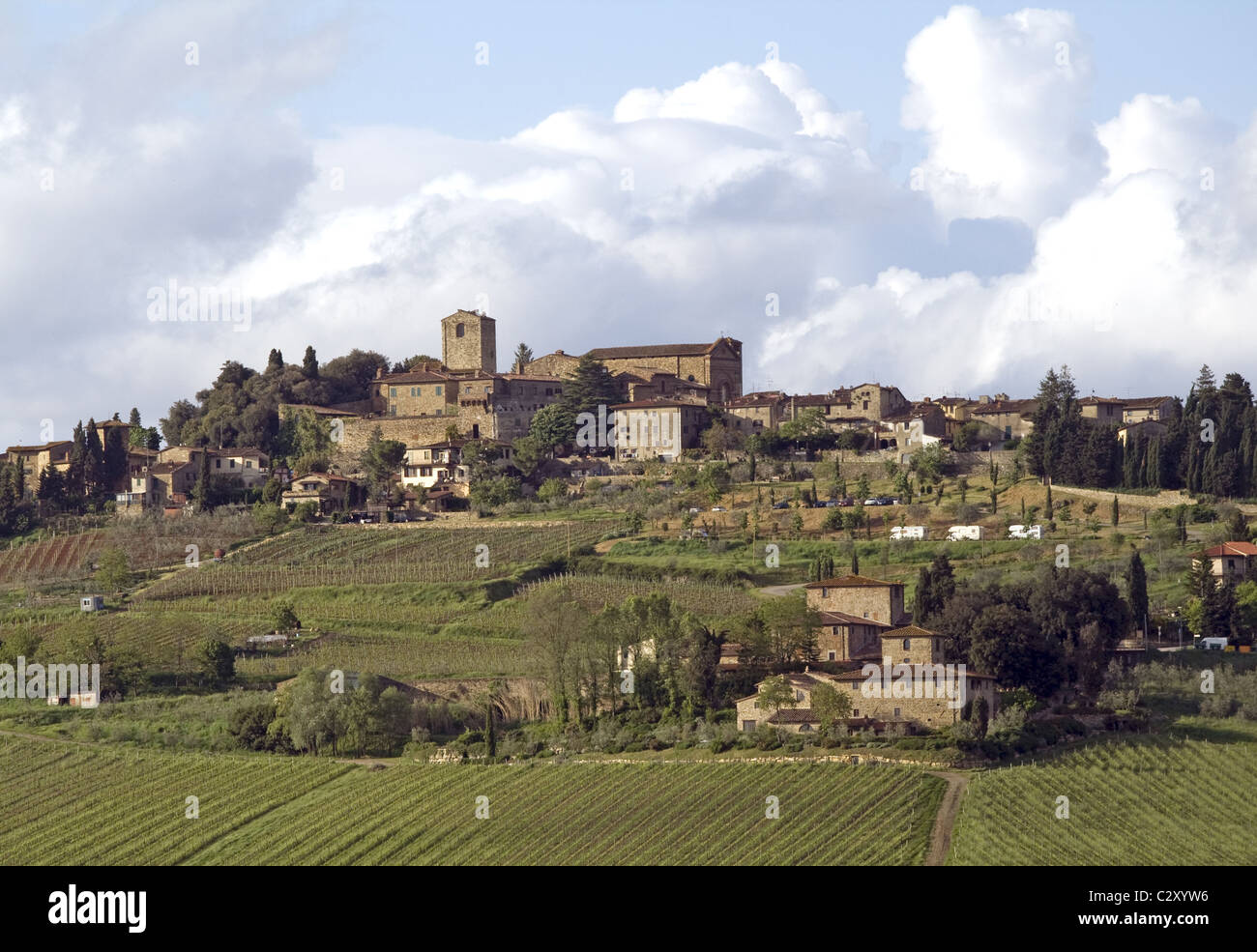 Panzano, Chianti, Tuscany, Italy Stock Photo - Alamy