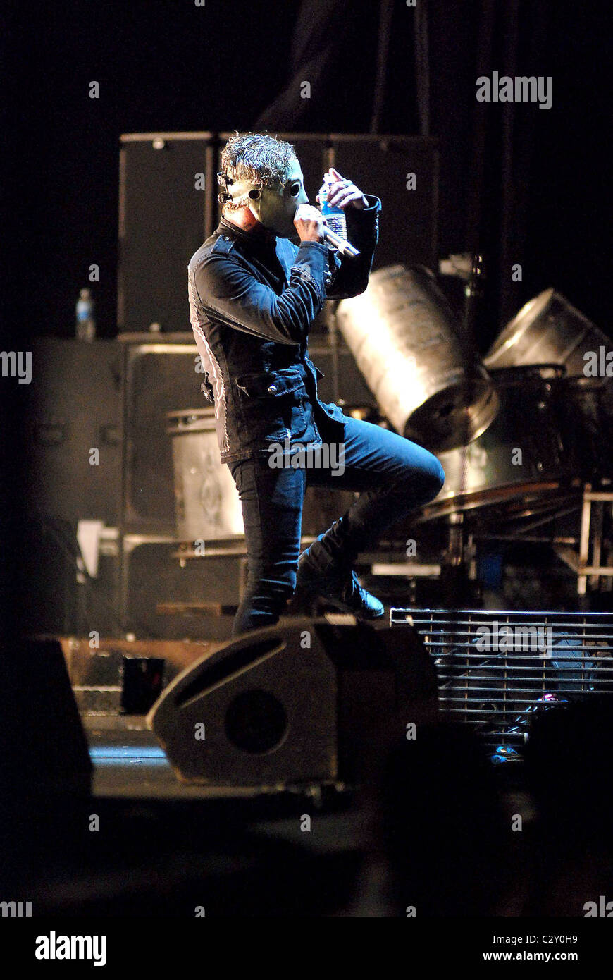 Grammy award-winning band Slipknot perform at the 2008 Rockstar Energy ...