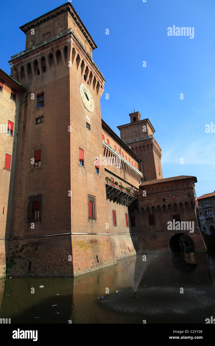 Italy ferrara castle estense hi-res stock photography and images - Alamy