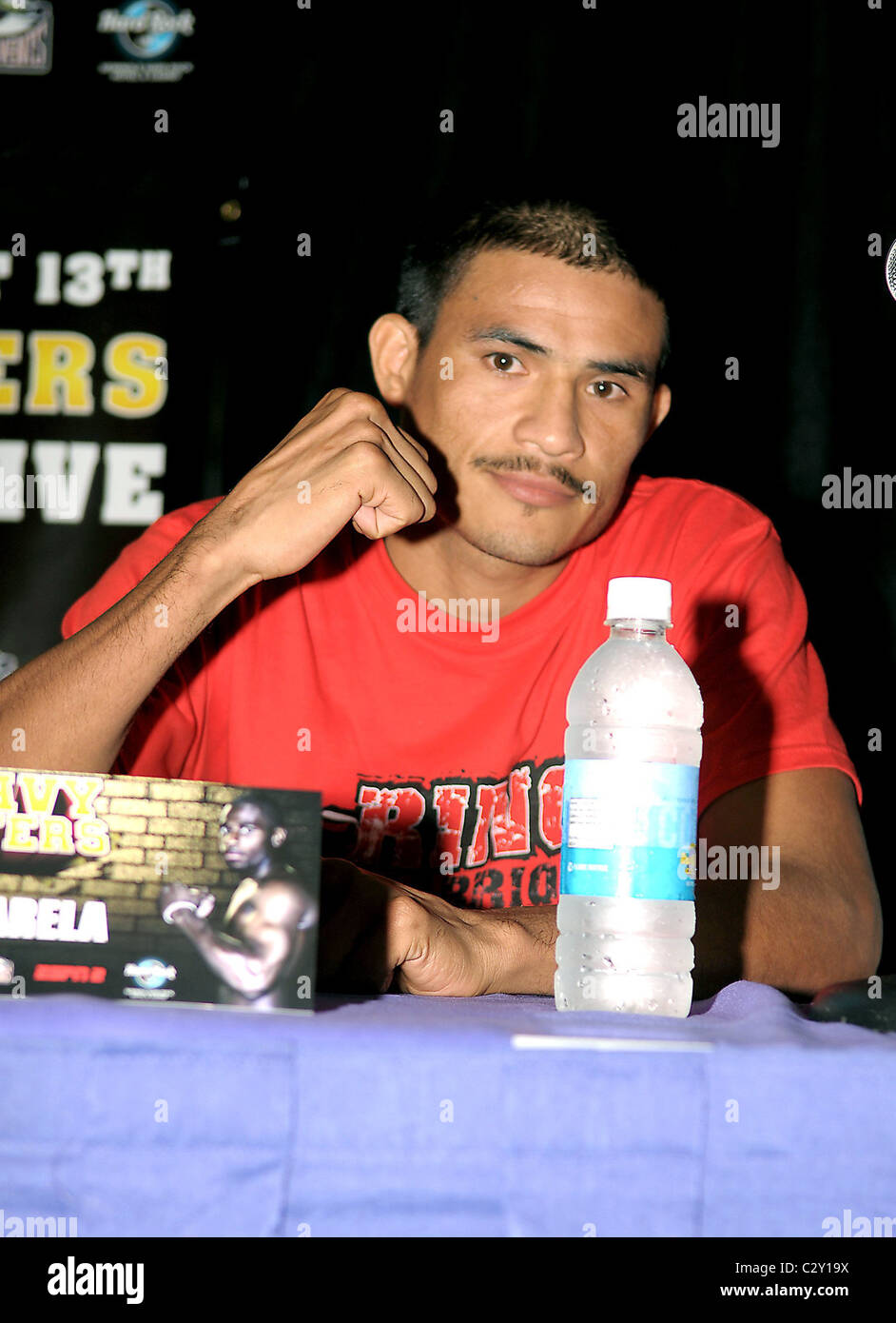 Jose Varela at a press conference at the Paradise Live Seminole Hard ...