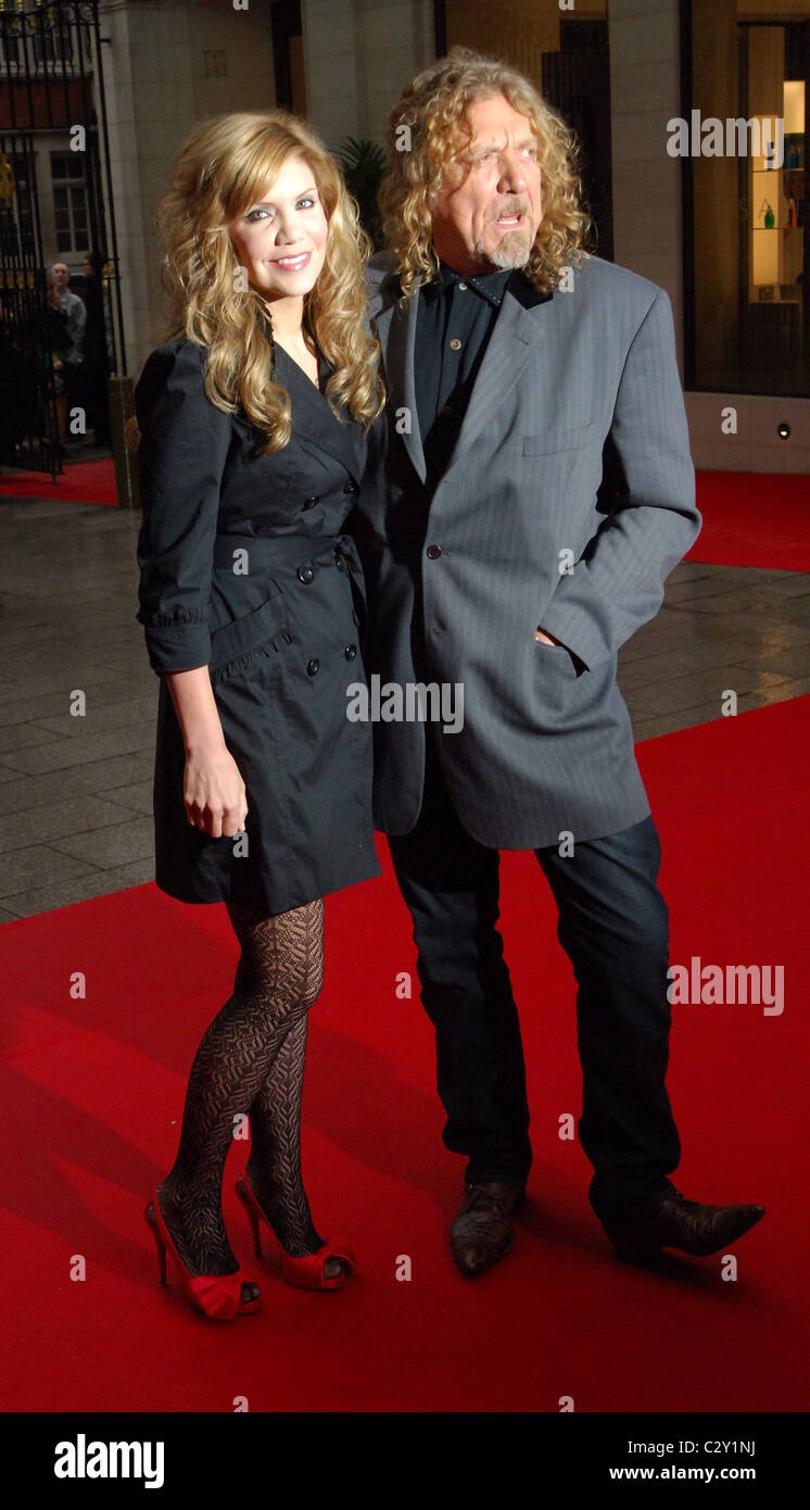 Alison Krauss and Robert Plant 2008 Mercury Music Prize held at the ...