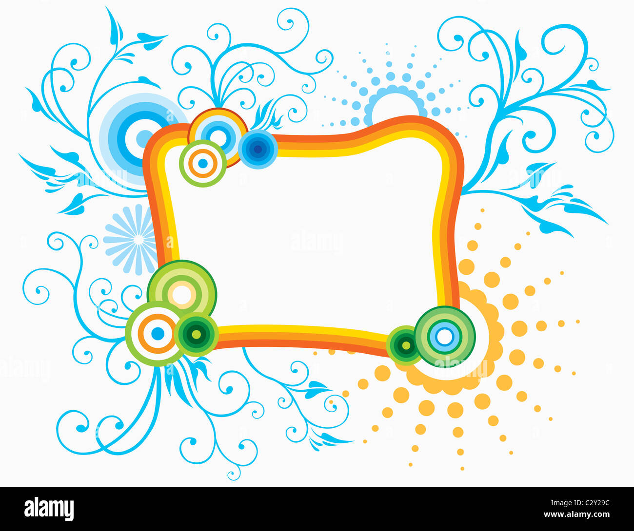 multi colored background rectangle Stock Photo - Alamy