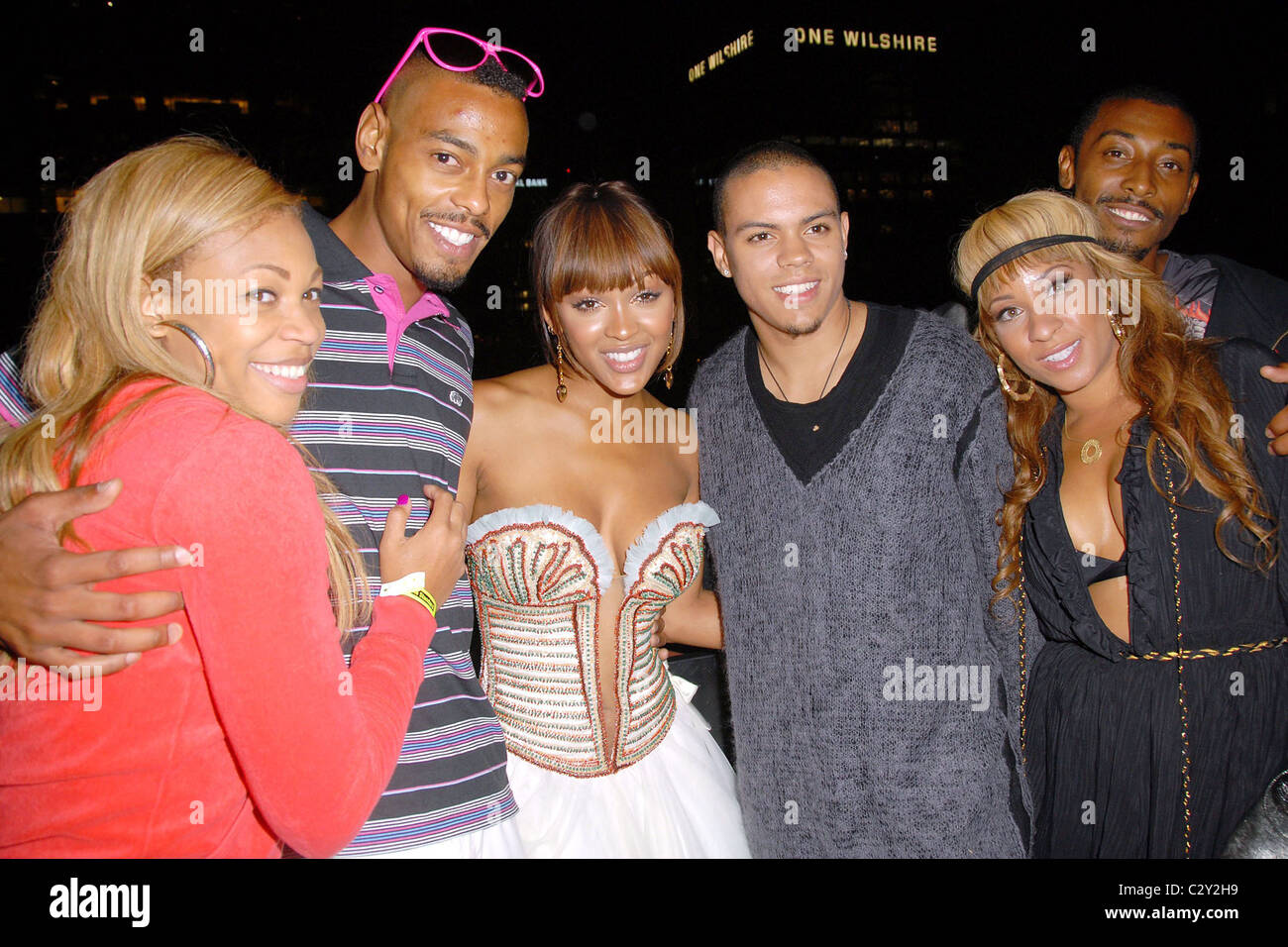DJ Teck Money, Meagan Good, Evan Ross and Darrius Love Meagan Good ...