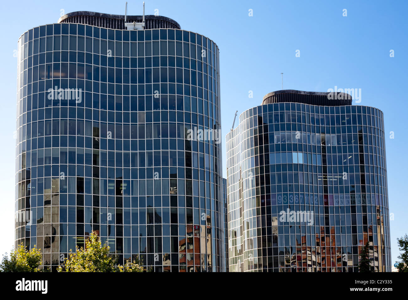 trade building by josep antoni coderch Stock Photo - Alamy