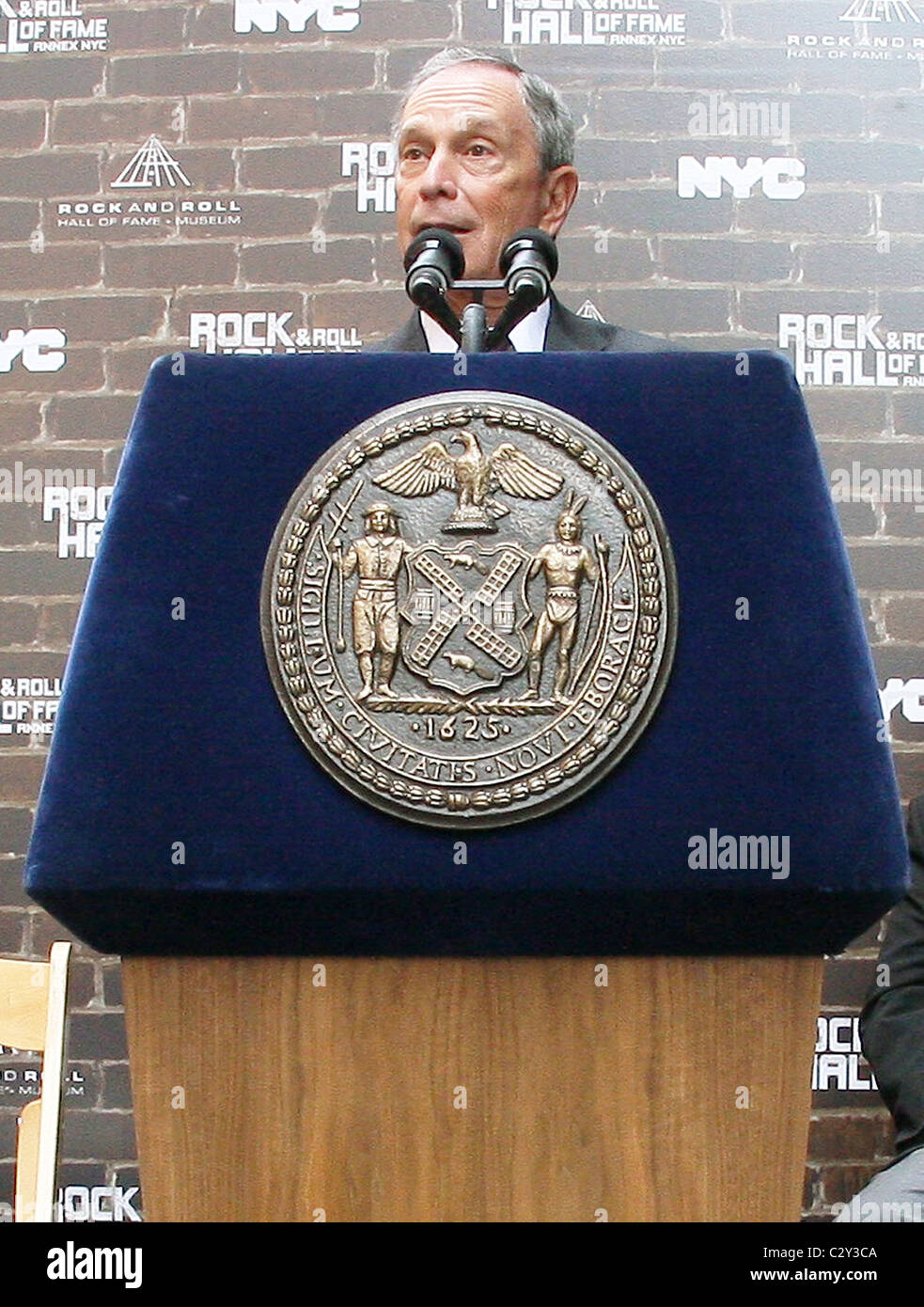 Mayor Michael R. Bloomberg press conference held to announce that the ...