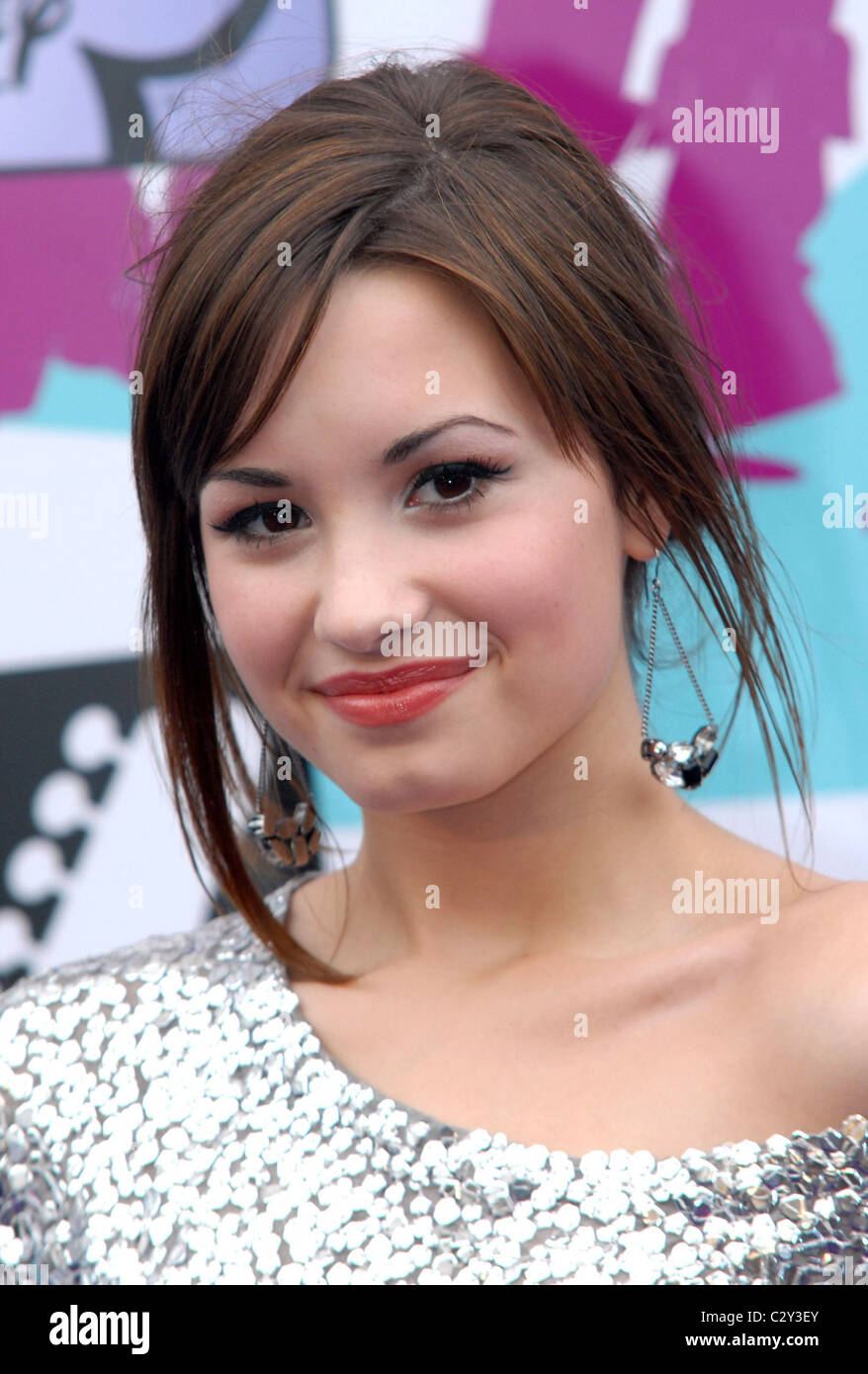 Demi Lovato Camp Rock - European TV premiere held at the Royal Festival ...
