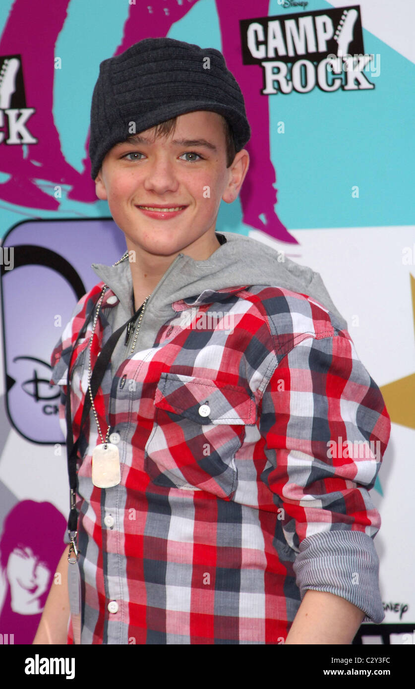 George Sampson Camp Rock - European TV premiere held at the Royal ...