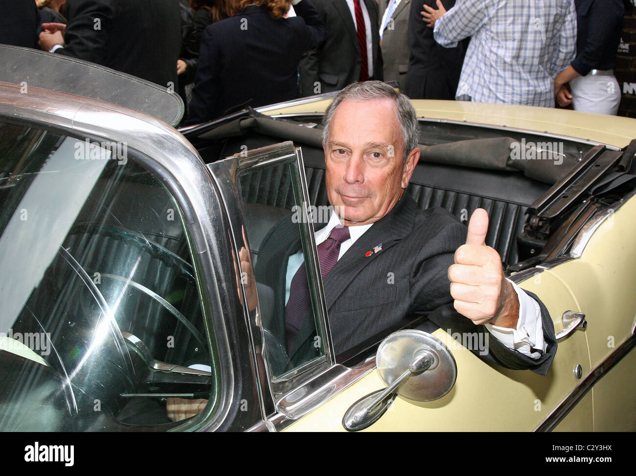 Mayor Michael R. Bloomberg press conference held to announce that the ...