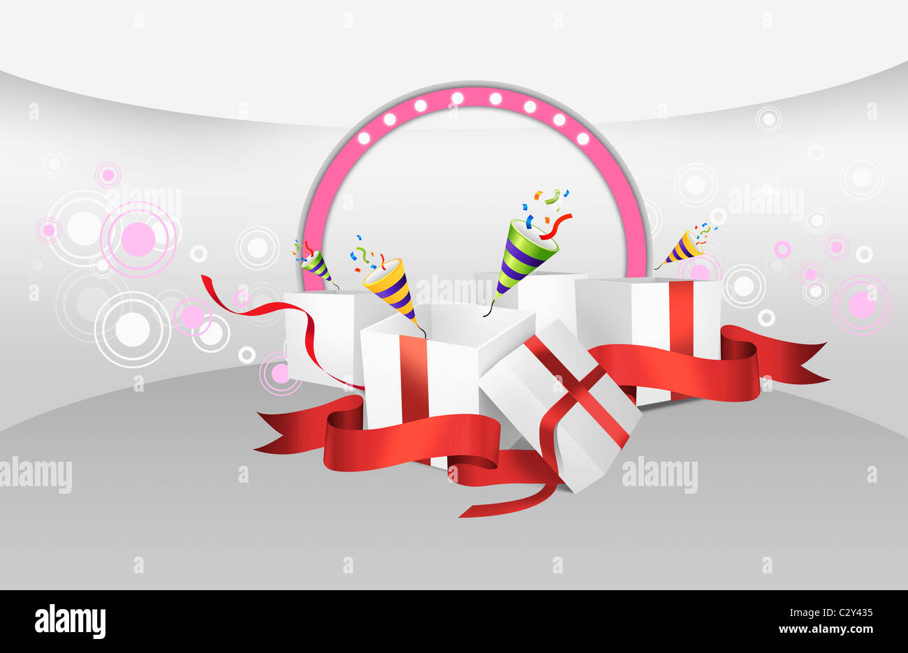 event and gift icon Stock Photo - Alamy