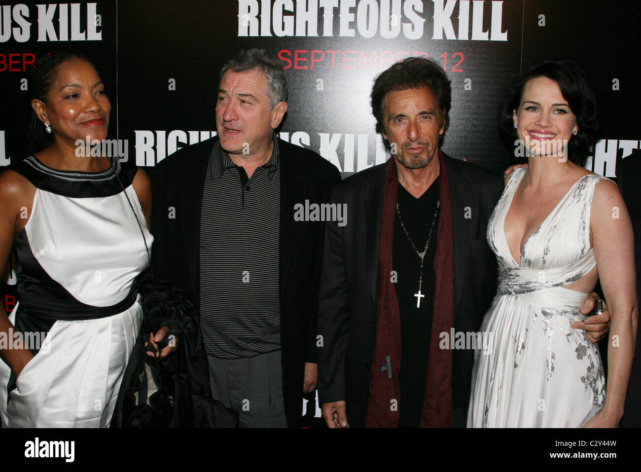 Grace Hightower, Robert De Niro, Al Pachino and Carla Gugino New York ...
