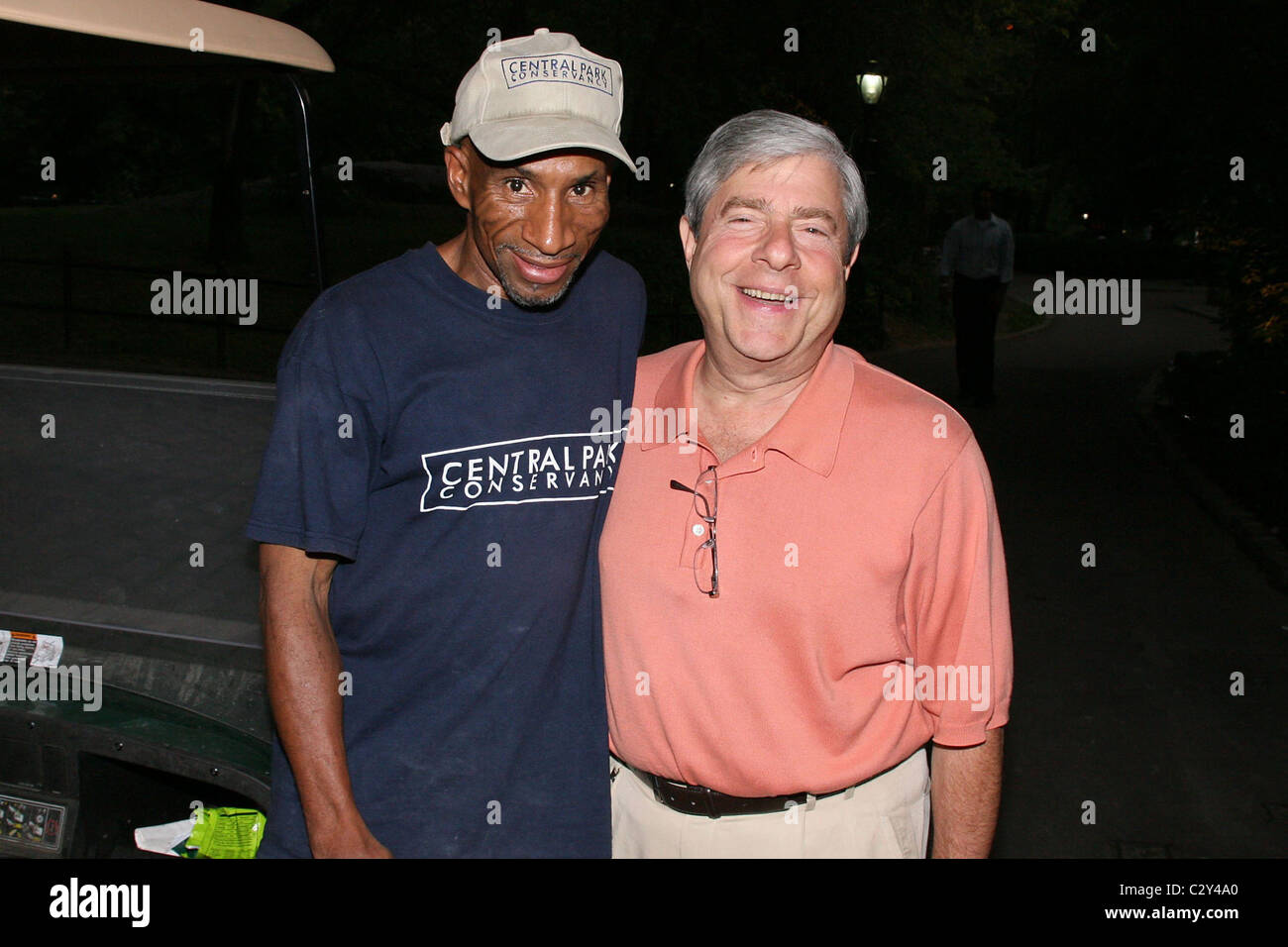 Rollin Rouse, Marty Markowitz New York Junior Tennis League summer gala ...