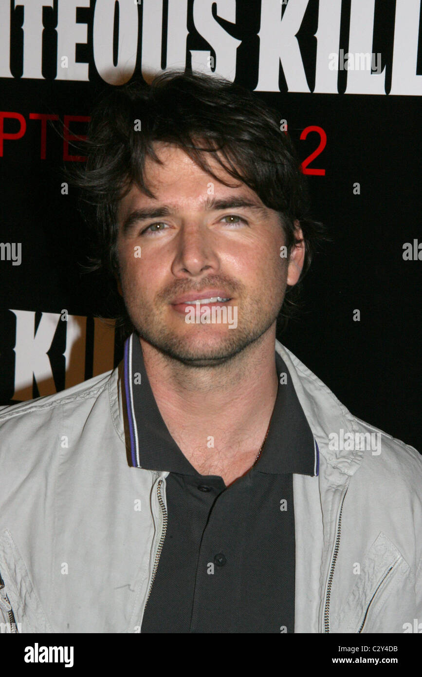 Matthew Settle New York Premiere of 'Righteous Kill' at The Ziegfeld ...