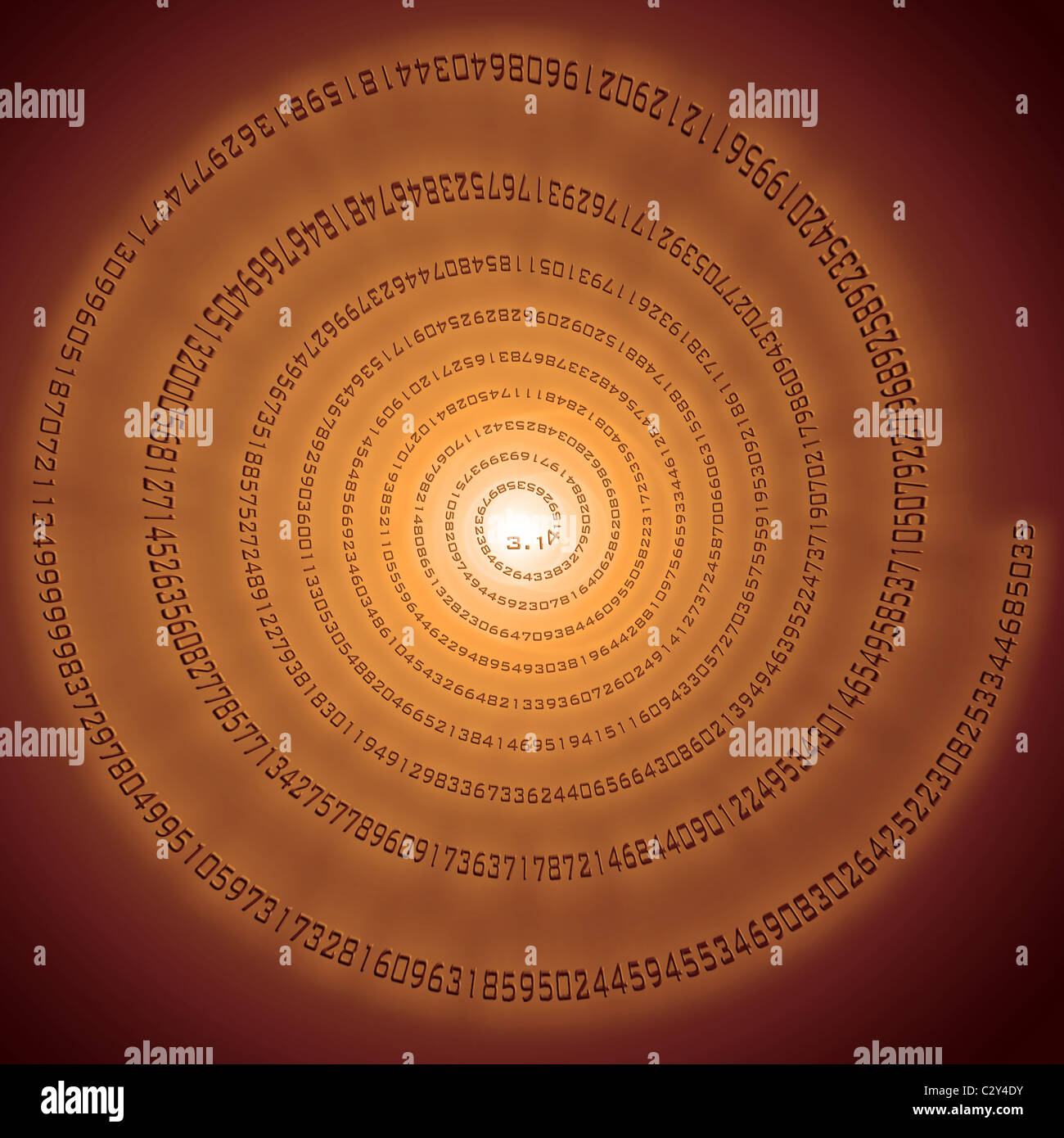 Pi spiral hi-res stock photography and images - Alamy
