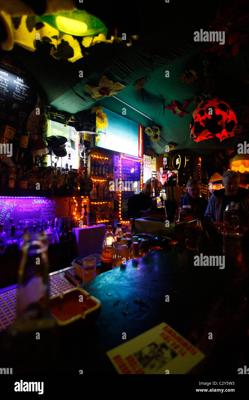 Bar scene in Leipzig Saxony Germany Stock Photo - Alamy