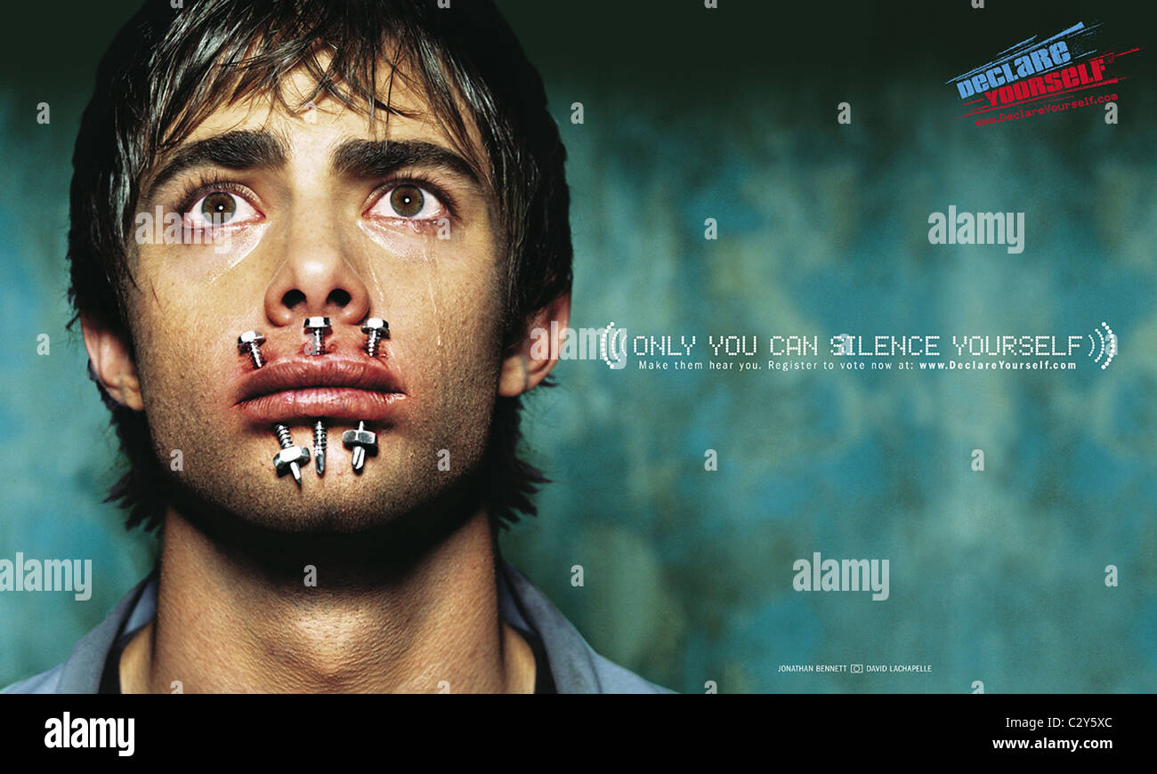 Jonathan Bennett appears on the Declare Yourself's (declareyourself.org ...