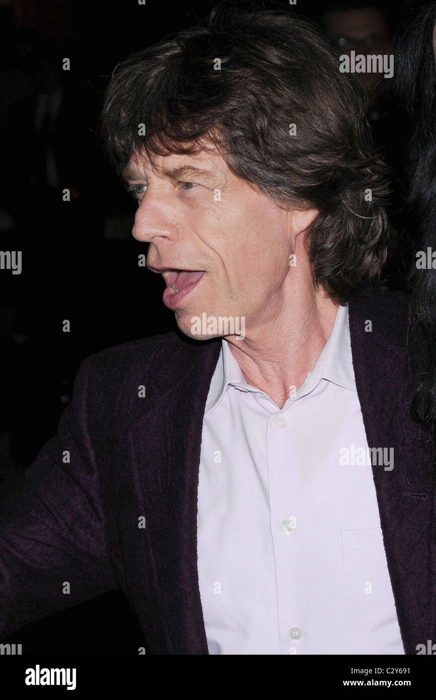 Mick Jagger New York Screening of 'The Women' held at the AMC 19th ...